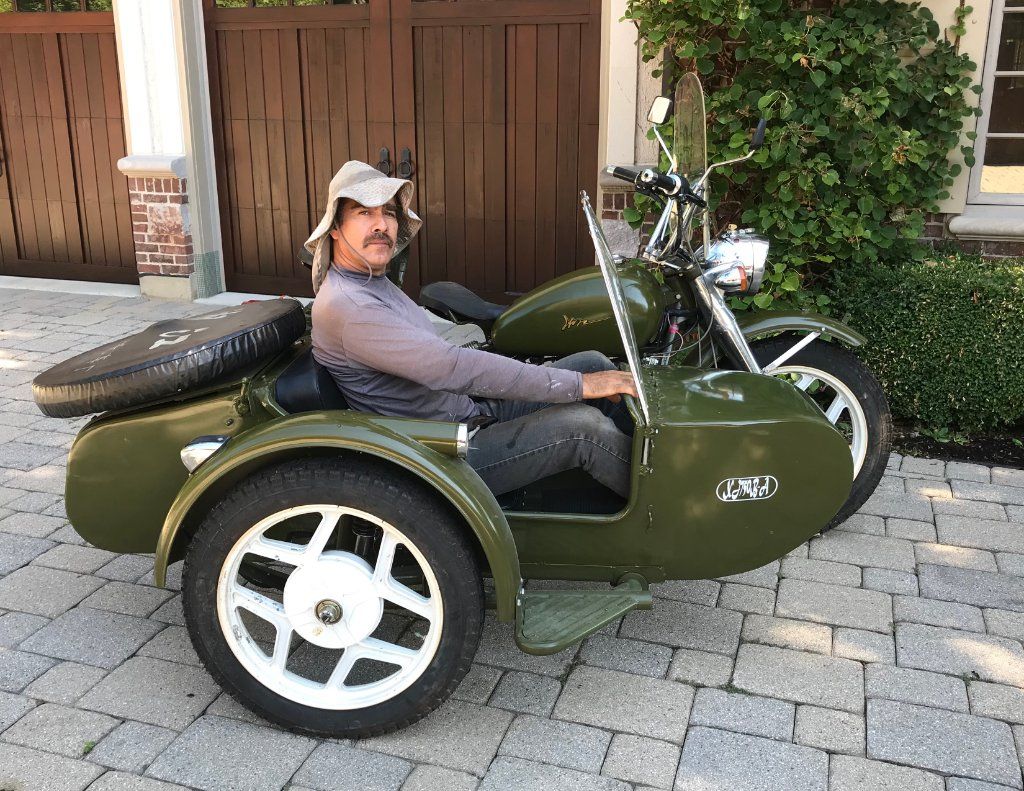 Changjiang Military Sidecar Motorcycle CJ750 - Claz.org