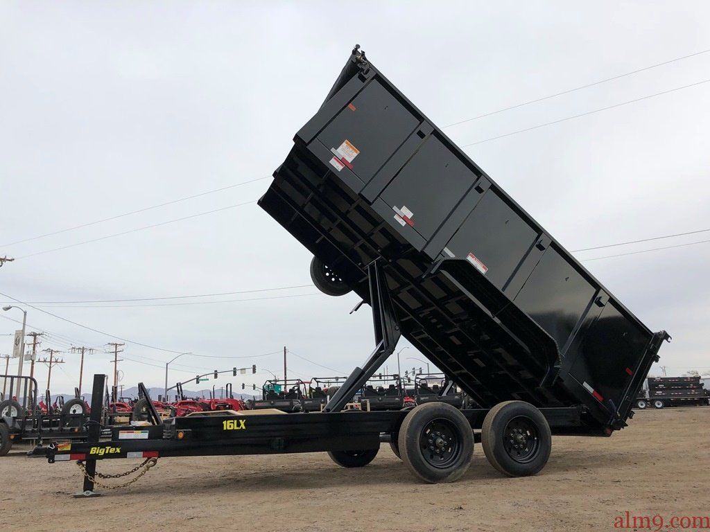 7x14 Super Duty Tandem Axle Dump Trailer GVWR 17,500 lbs, Big Tex Dump ...