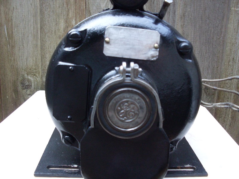 VINTAGE General Electric Motor - 3/4 HP AC Motor DUAL 115V ( OR ) 230V ...