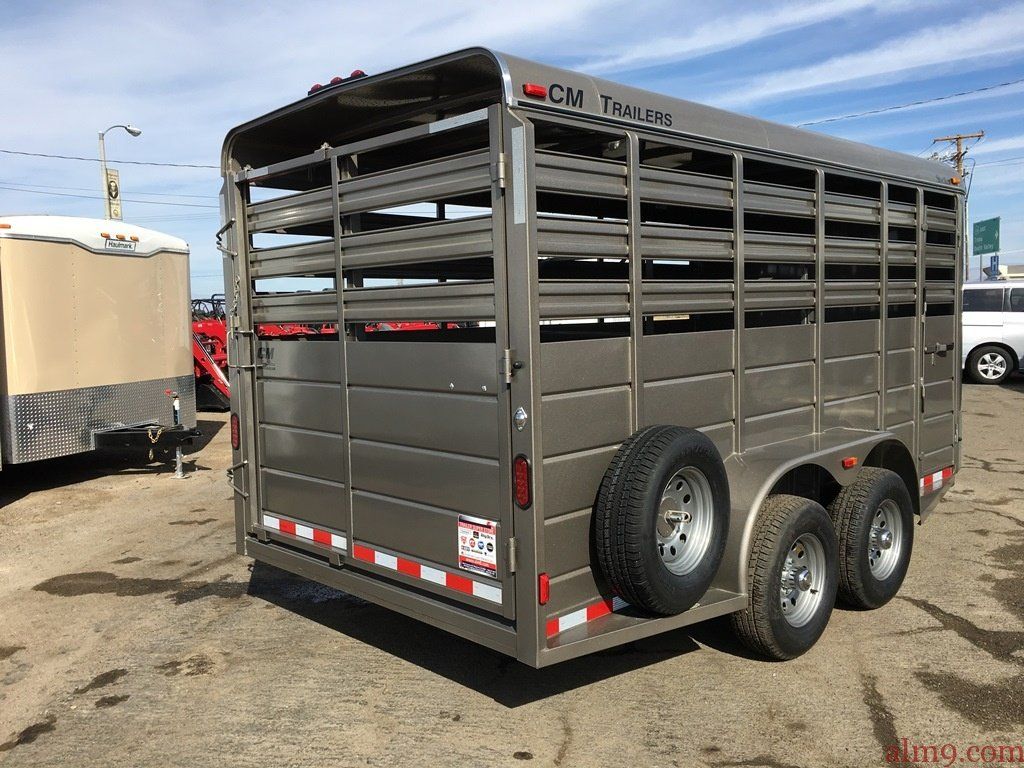16ft Livestock Trailer, CM Stock Trailer CMS6640-16 - Claz.org