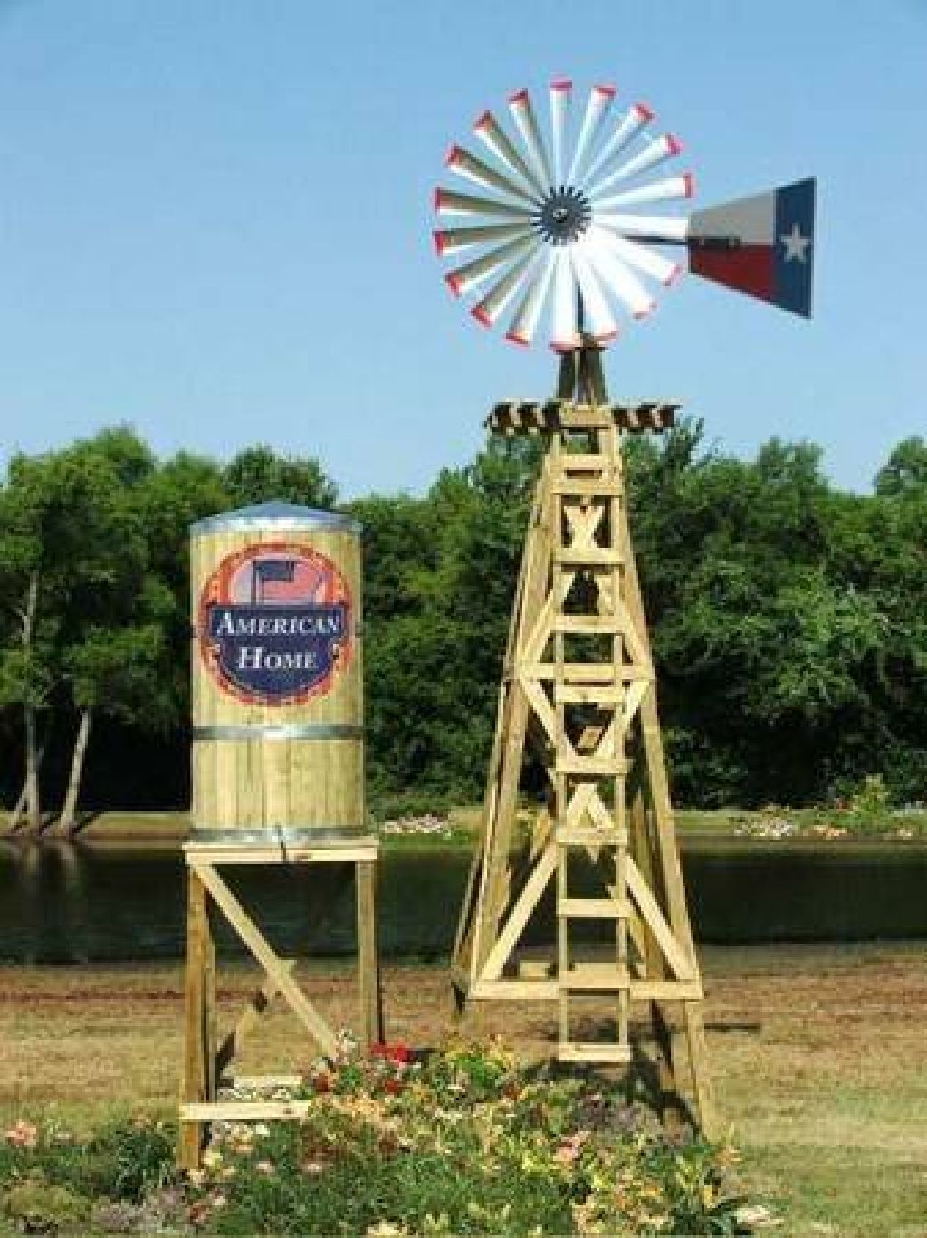 Rustic Americana Windmill Decor, Windmills and Water Tower - Claz.org