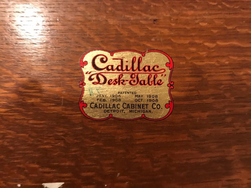 Cadillac desk circa 1908 - Furniture for Sale Offered in Lincoln, CA ...