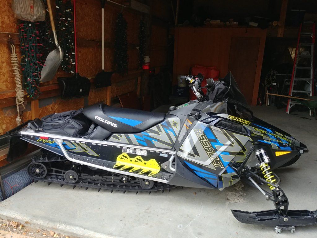 2016 Polaris 800 Switchback Assault Dominator. 400 miles. - Claz.org