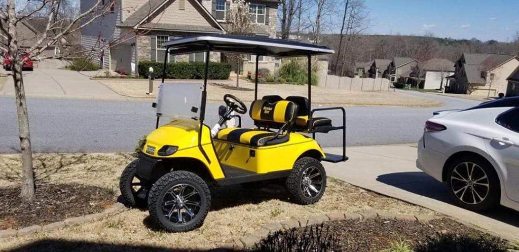 2019 EZ Go gas custom golf cart - Claz.org