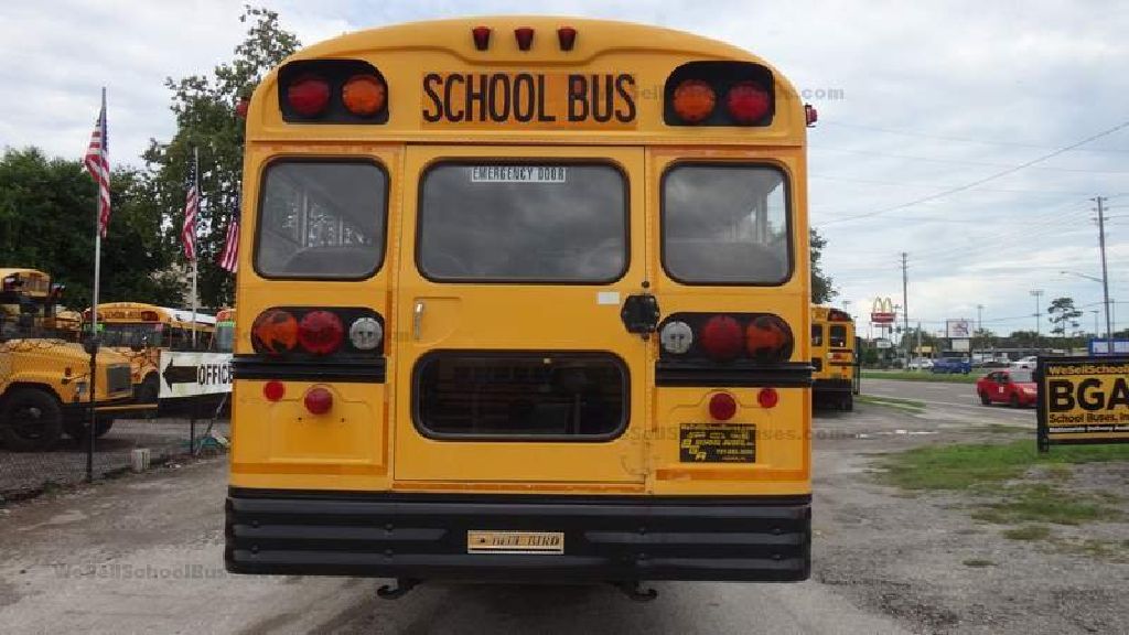 1999 Bluebird Front Engine School Bus + 90 GAL Fuel Tank - Claz.org